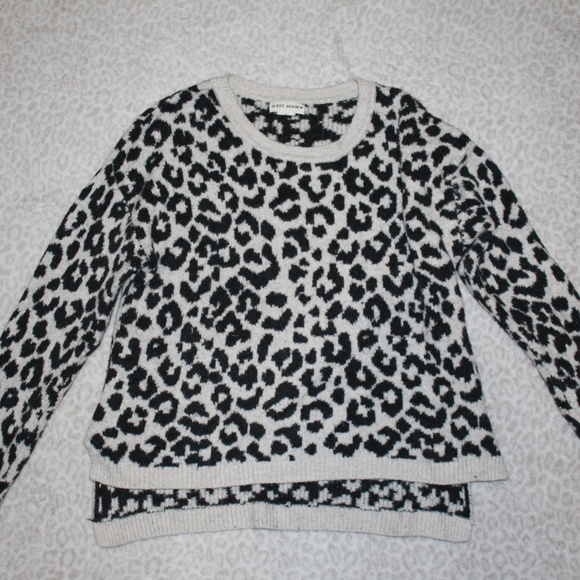 Yet Again | Sweaters | Cheetah Sweater | Poshmark
